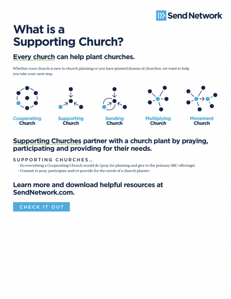 Supporting Churches - Send Network