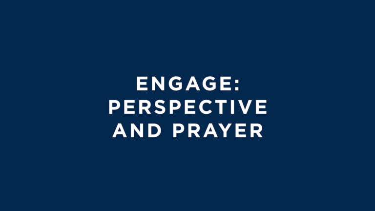 Engage: Perspective and Prayer (6 mins) - North American Mission Board